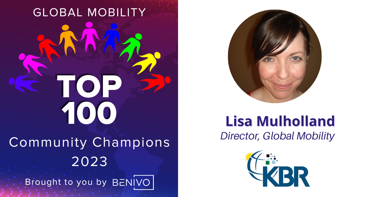 Lisa Mulholland | Global Mobility Top 100 Community | The View From The Top
